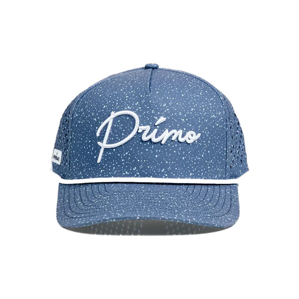 Blue Speckled Cursive Rope Hat – Primo | Wedge Essentials