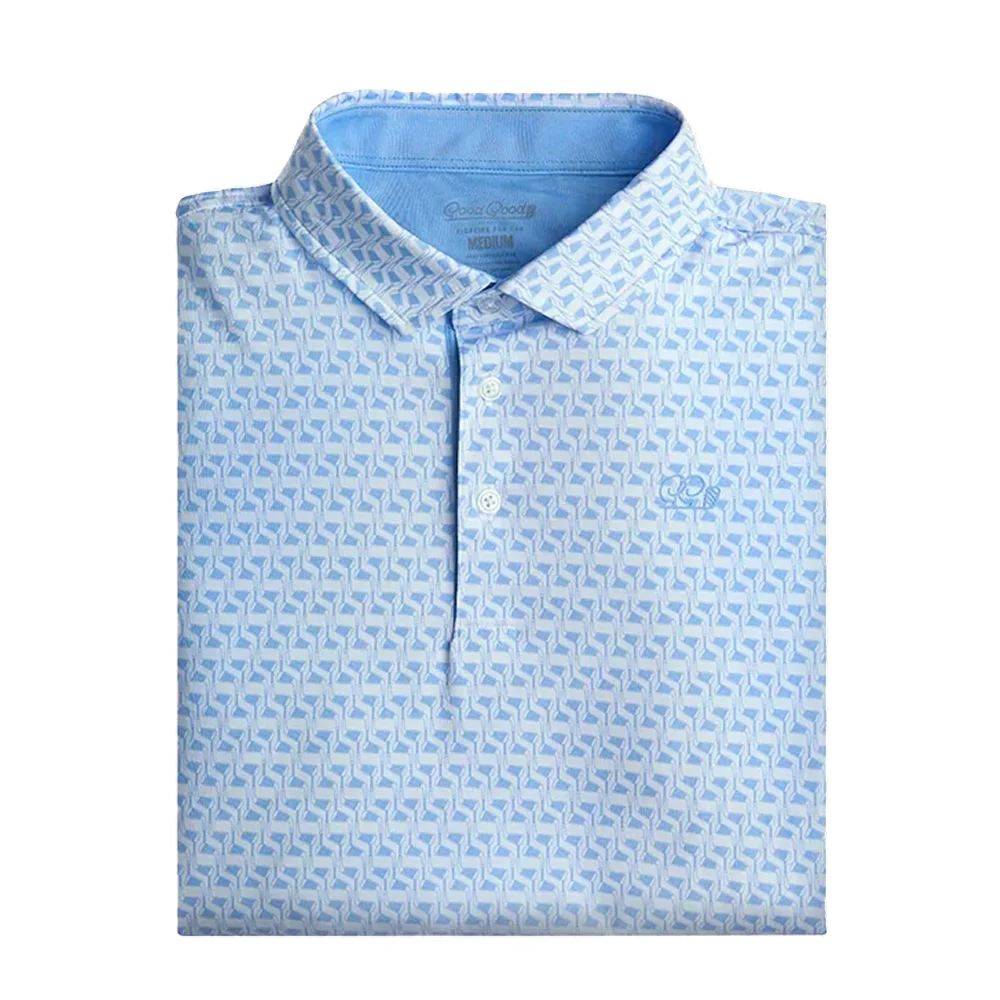 Good Shot Polo | White Performance Fit by Good Good Golf