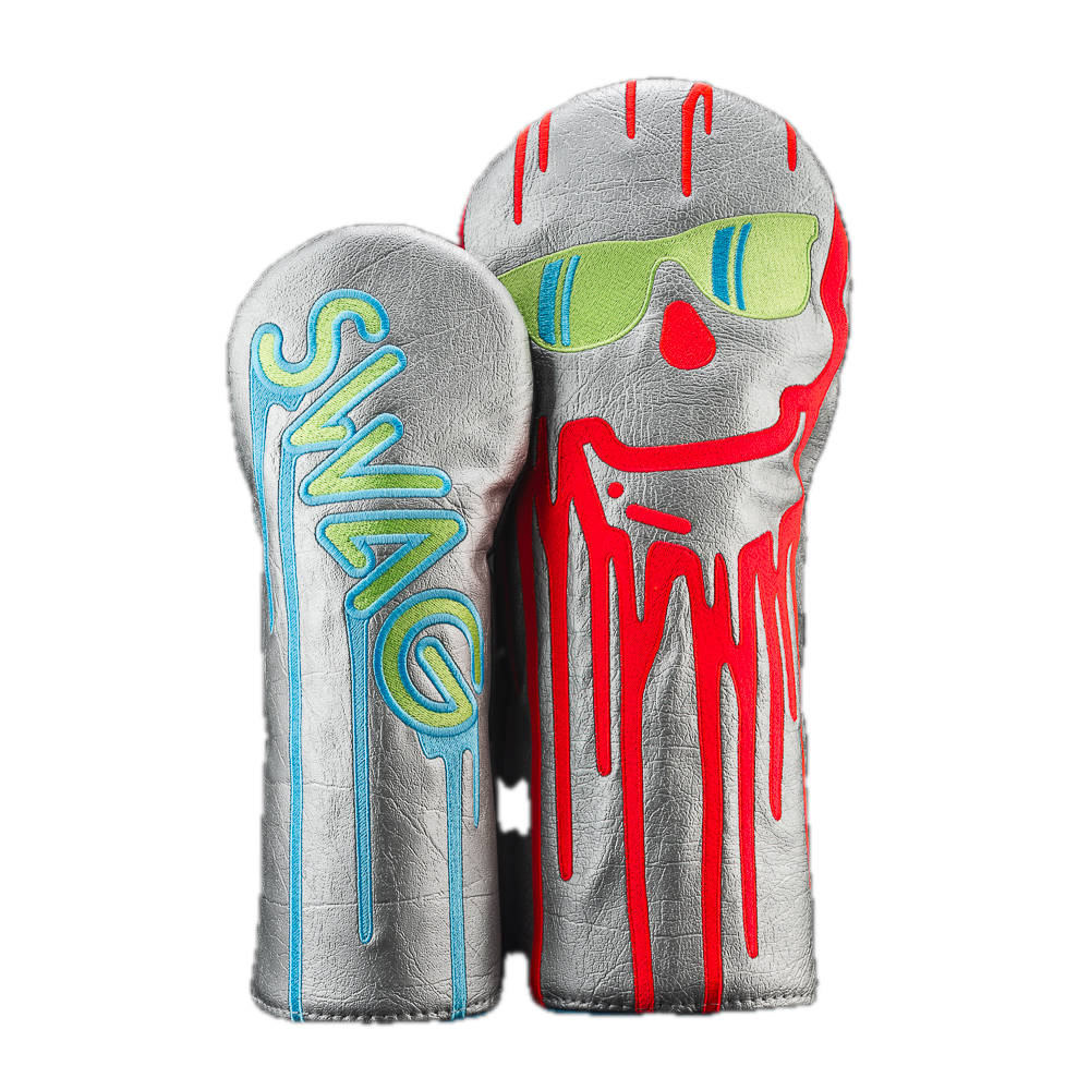 Lava Melting Skull Driver & Fairway Cover Set | SWAG