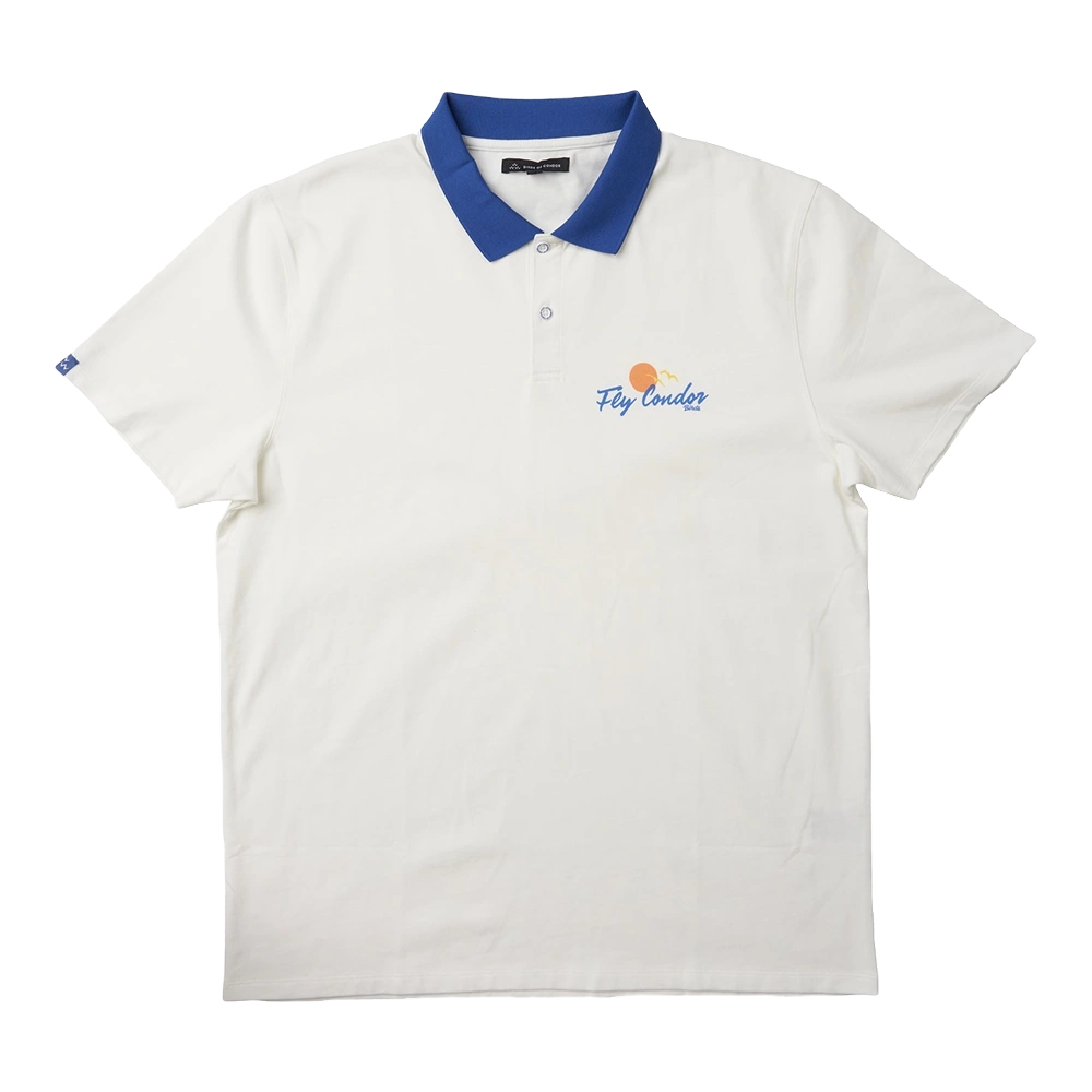 Mile High Polo – Off White | Premium Golf Polo by Birds